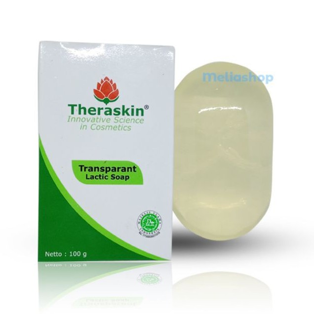 Jual TRANSPARAN LACTIC SOAP THERASKIN 100 GRAM KULIT TAMPAK LEBIH MUDA ...