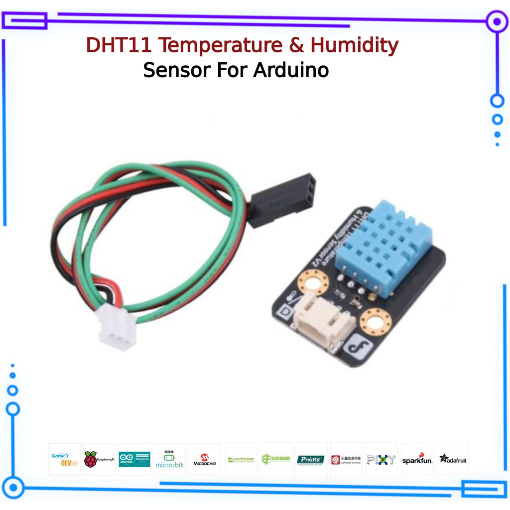 Jual Dfrobot Gravity Dht11 Temperature And Humidity Sensor For Arduino