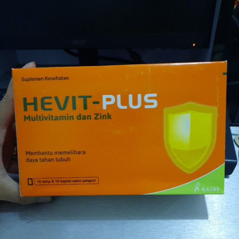 Jual Hevit Plus, Multivitamin dan Zink Isi 10 Kaplet | Shopee Indonesia
