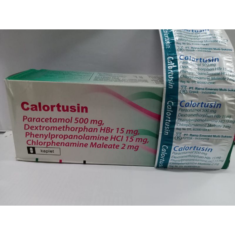 Jual Calortusin 100 tablet | Shopee Indonesia