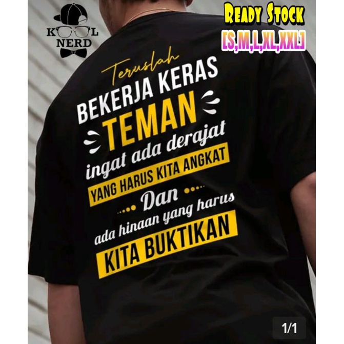 Jual KAOS SABLON KATA KEREN Jual KAOS SABLON KATA KEREN