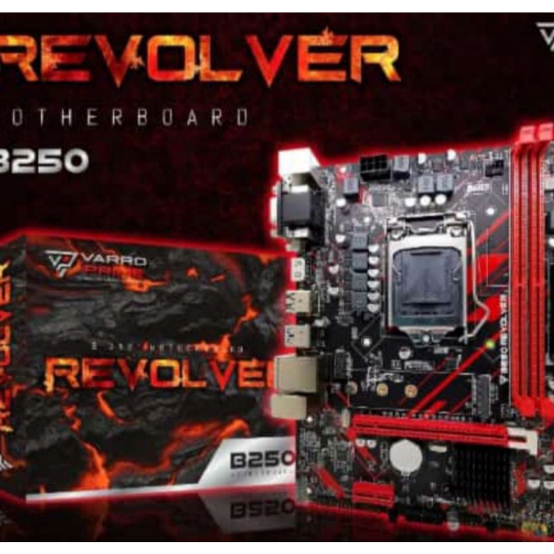 Jual MOTHERBOARD VARRO B250 GAMING DDR4 LGA 1151 NVME SLOT | Shopee ...