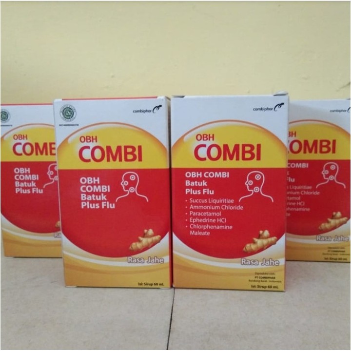 OBH Combi Plus Batuk Flu Menthol / Jahe 60ml 60 ml | Shopee Indonesia
