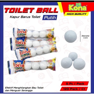 Jual [ACQ] Kamper Bulat Isi 5 Kamper Toilet Dan Lemari Penghilang Bau ...