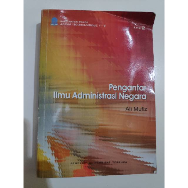 Jual Buku Bekas Pengantar Ilmu Administrasi Negara Indonesia|Shopee ... Jual Buku Bekas Pengantar Ilmu Administrasi Negara Indonesia|Shopee ...