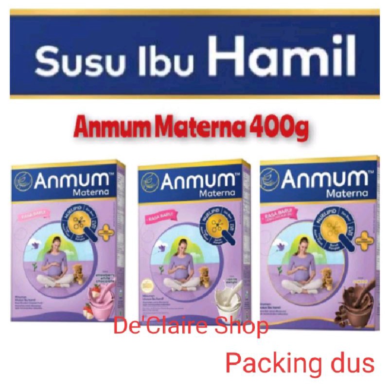 Jual Anmum Materna Susu Ibu Hamil Rasa Vanila Coklat Strawberry 400gr ...