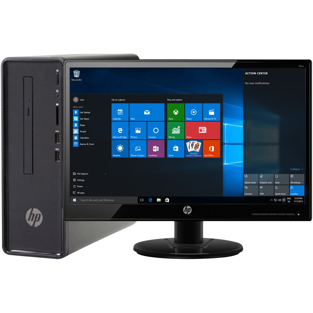 Jual HP PC Slimline 290-P0032D - Intel Core i3-8100 - 4GB - 1TB - DVD ...