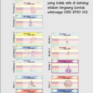 Jual Reward Chart Papan Prestasi Anak Indonesia|Shopee Indonesia