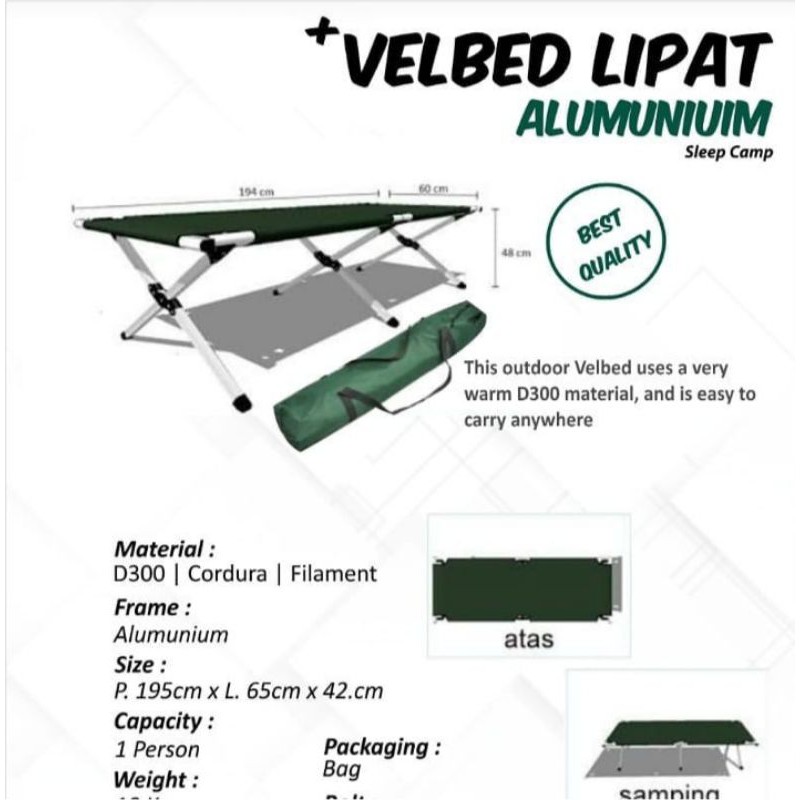 Jual Velbed lipat | Shopee Indonesia