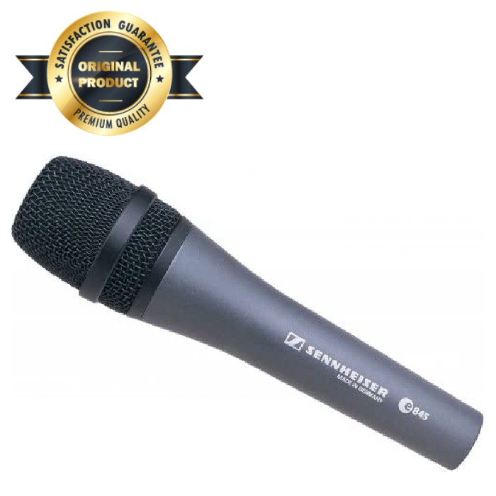 Jual Mic Sennheiser E845/ E-845/ E845 Vocal Microphone Dynamic Super Cardioid Original | Shopee ...