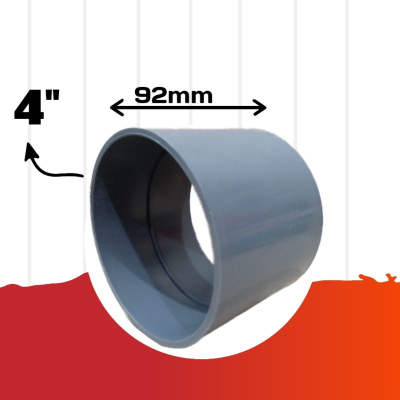 Jual Sock Socket 4 Inch GREST SOCKET Sok Sock Fitting Pvc Sambungan Pipa Pvc Paralon Air Ledeng ...