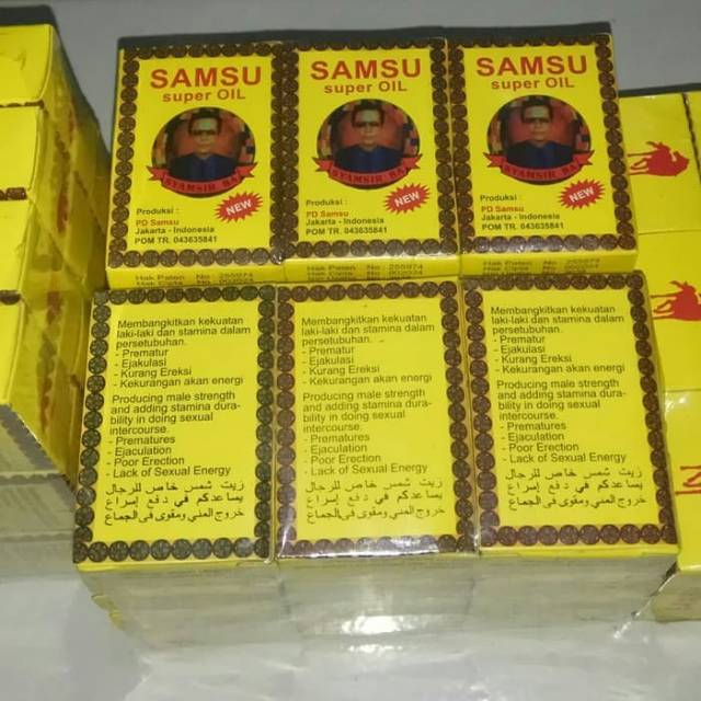 Jual Samsu Oil Original Kualitas Asli menambah stamina menjaga ...
