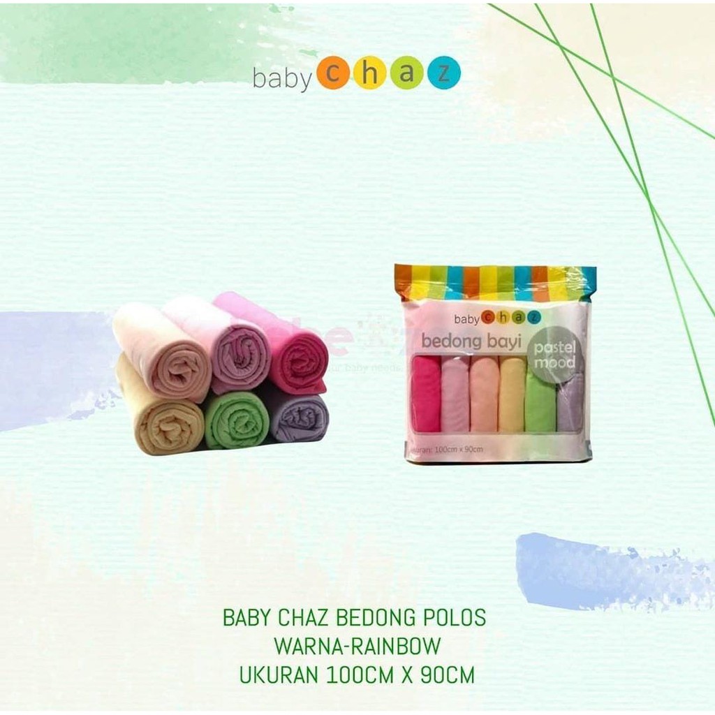 Jual Baby Chaz Bedong Polos Warna Pastel Mood Isi 6 Pcs | Shopee Indonesia
