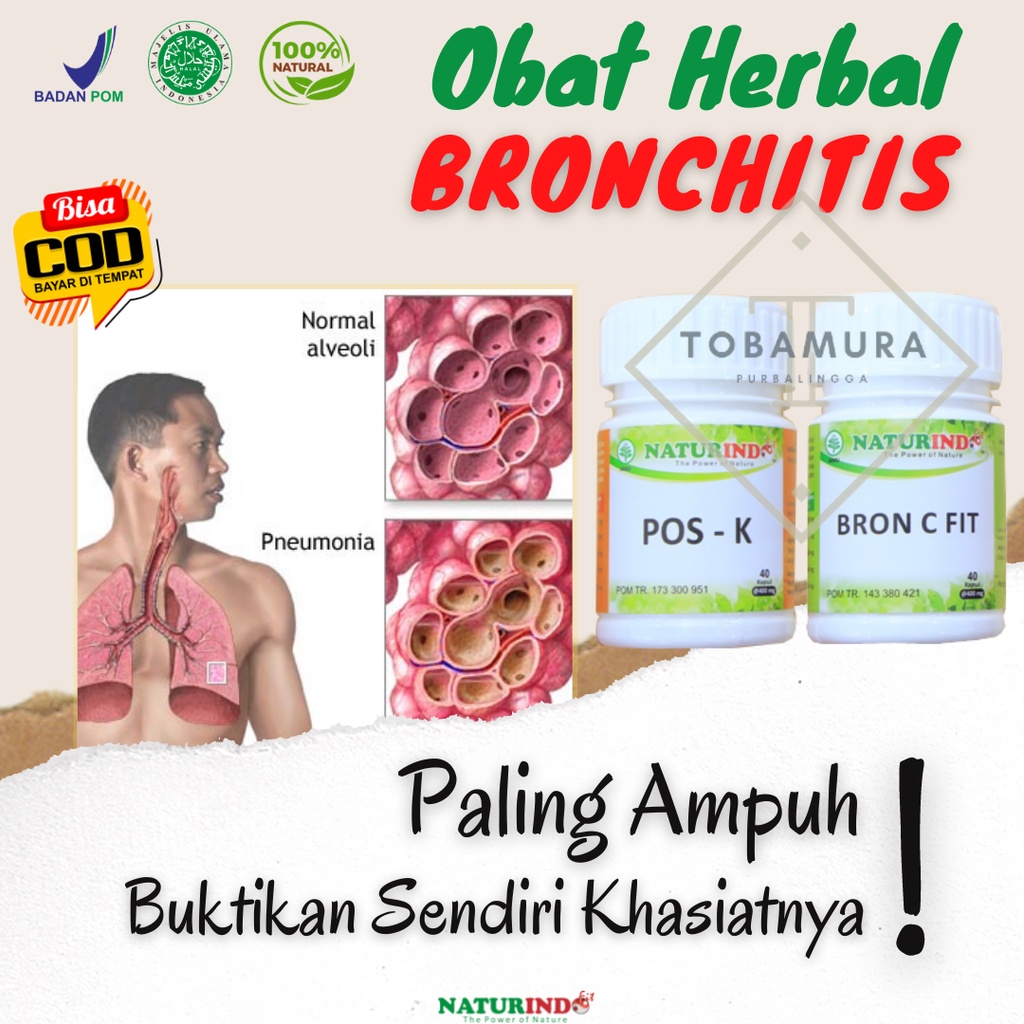Jual Obat Bronchitis Bronkitis Pneumonia Radang Infeksi Saluran Nafas ...