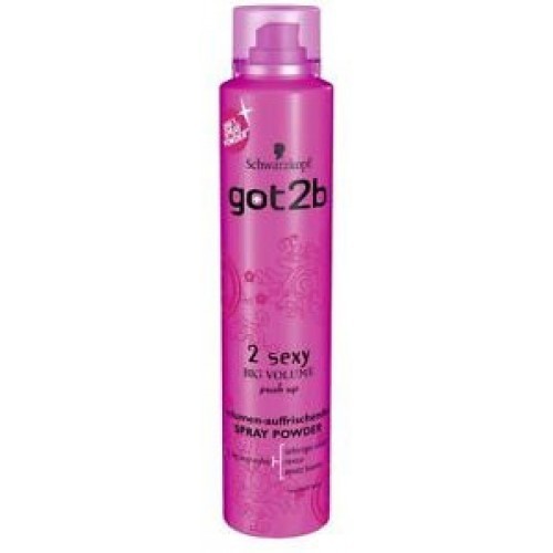 Jual Schwarzkopf GOT2B - 2 Sexy Big Volume Spray Powder 200 ml | Shopee Indonesia