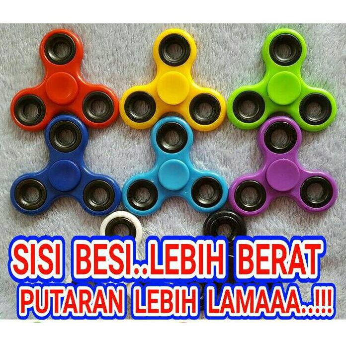 Jual Spinner Sisi Besi Lebih Berat Putaran Lebih Lama Toys Spiner ...