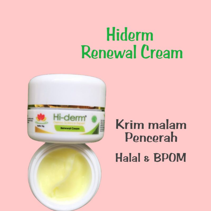 Jual HIDERM RENEWAL CREAM | Shopee Indonesia