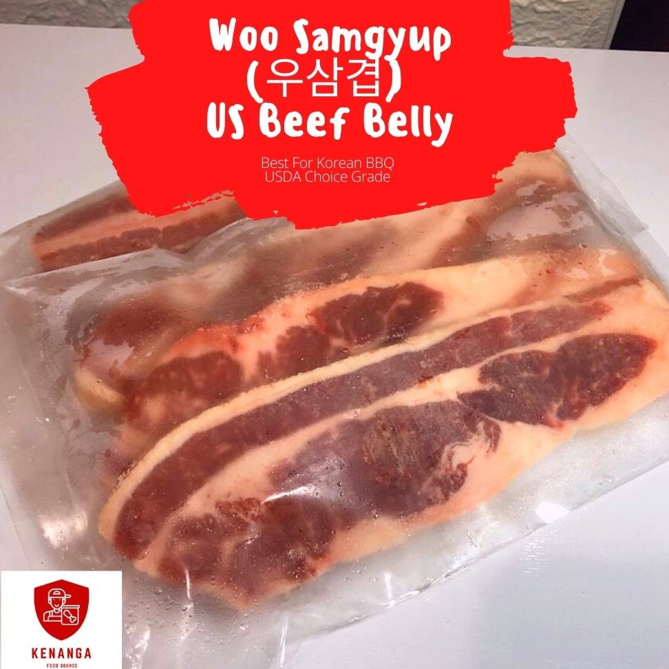 Jual US beef belly korean bbq woo samgyup galbi | Shopee Indonesia