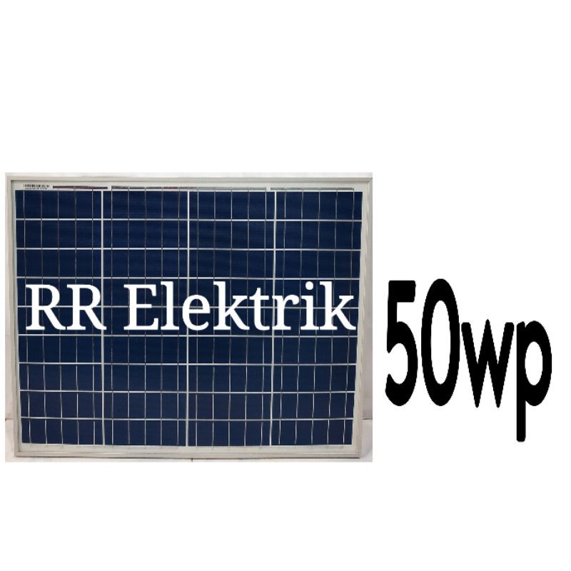 Jual Solar Panel Solar Cell Panel Surya GH 50wp Polycrystalline 50 Wp ...