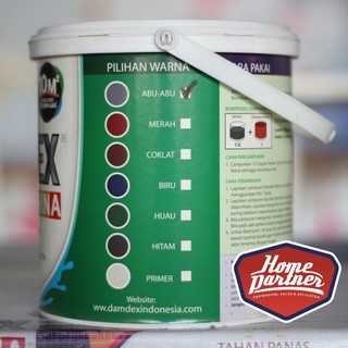 Jual Damdex Warna Hitam 2.5kg GRATIS SEMEN Cat Pelapis Anti Bocor ...