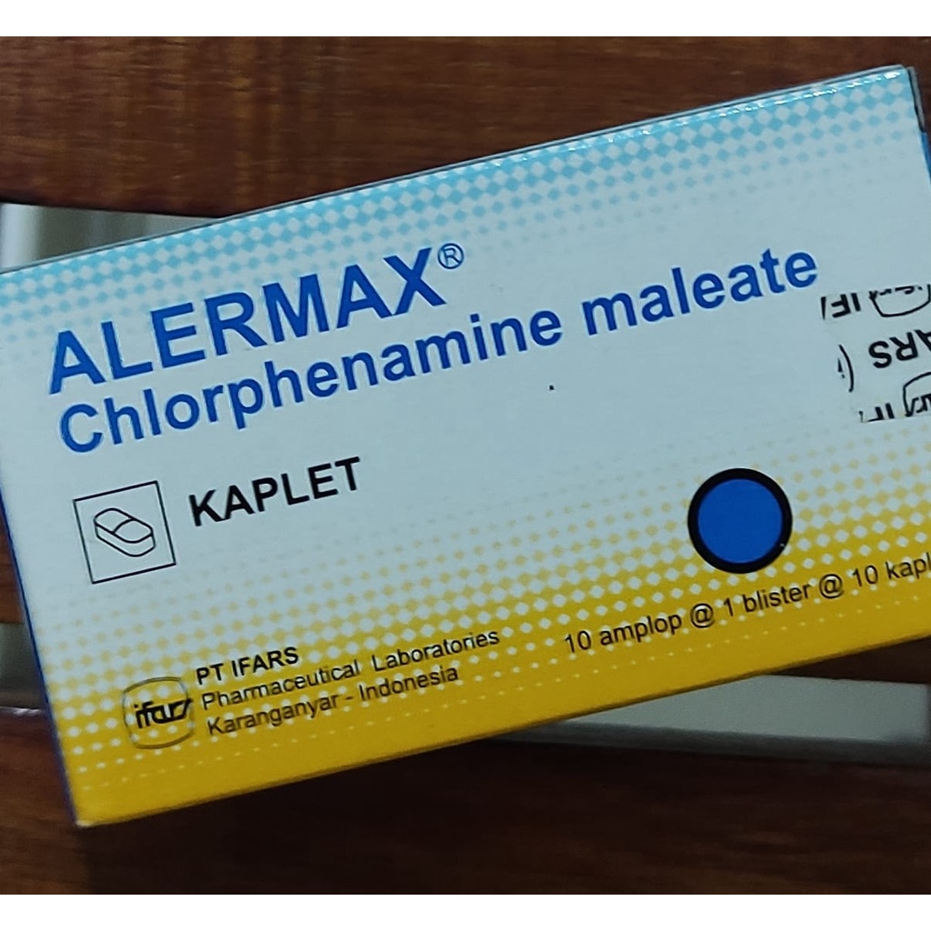 Jual Alermax 100 Kaplet / Anti Alergi / Obat Alergi Gatal-gatal ...