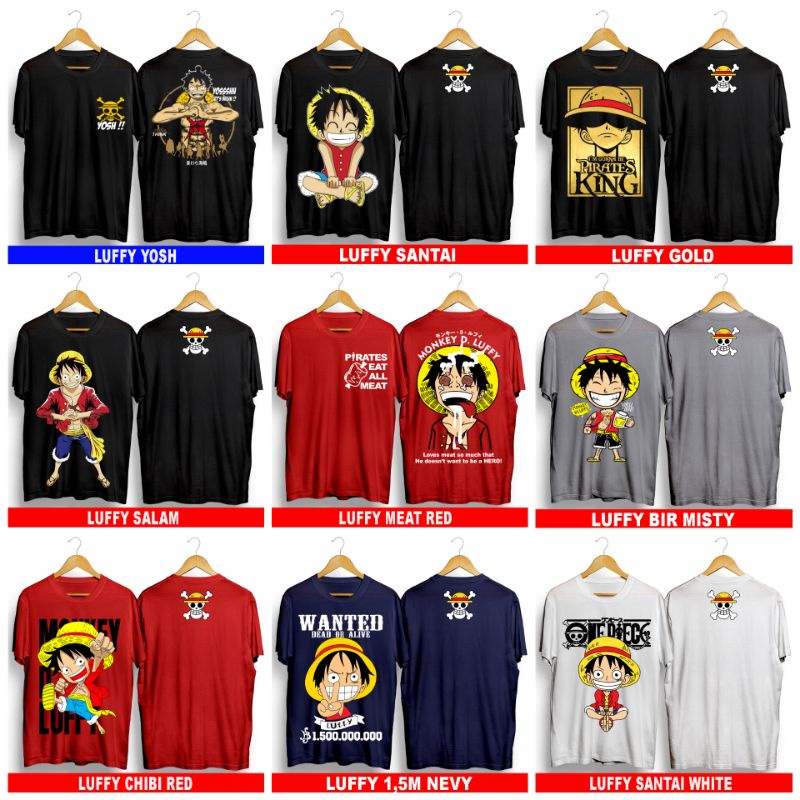 Jual T-shirt Baju Kaos Distro Terbaru Pria Dan Wanita Anak Remaja Anime ...