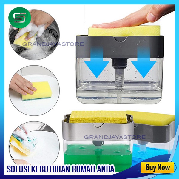Jual Dispenser Sabun Cuci Piring dan Spons Caddy untuk Sabun Cuci ...
