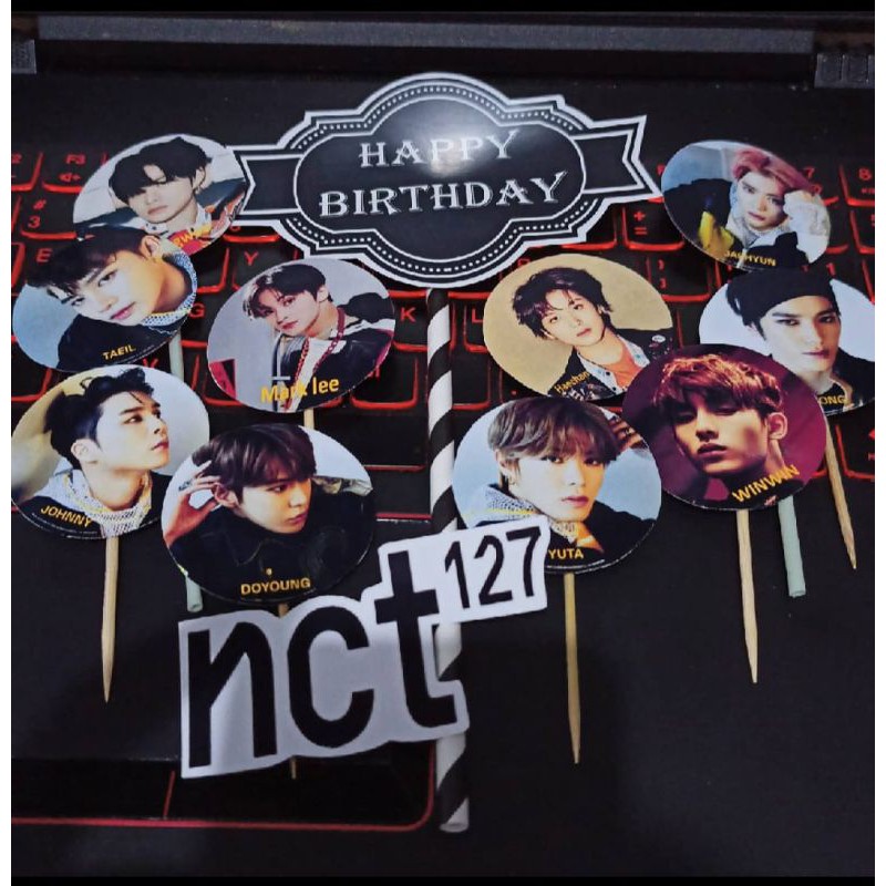 Jual cake topper kue NCT 127 nct127 | Shopee Indonesia