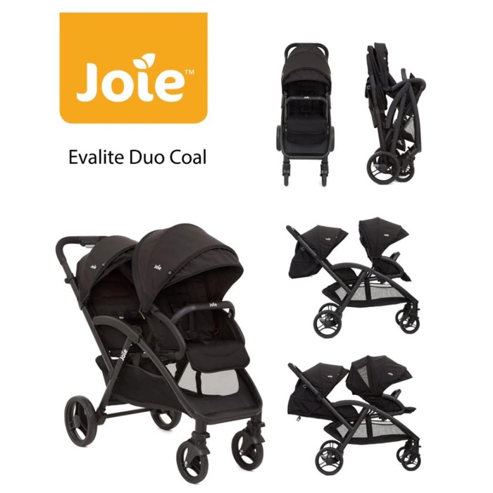 Jual baby stroller kembar joie evalite duo (Stroller kembar) | Shopee ... Jual baby stroller kembar joie evalite duo (Stroller kembar) | Shopee ...