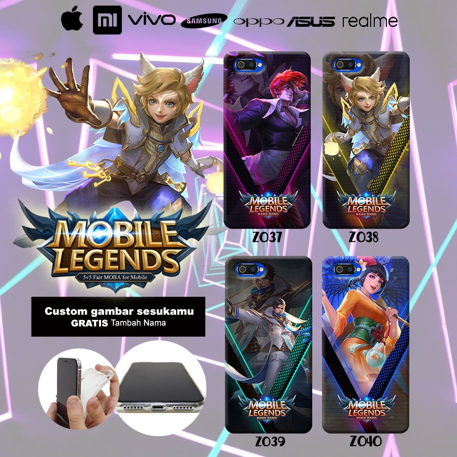Jual Case casing mobile legends gusion ( semua tipe hp ) realme c17 c15 ...