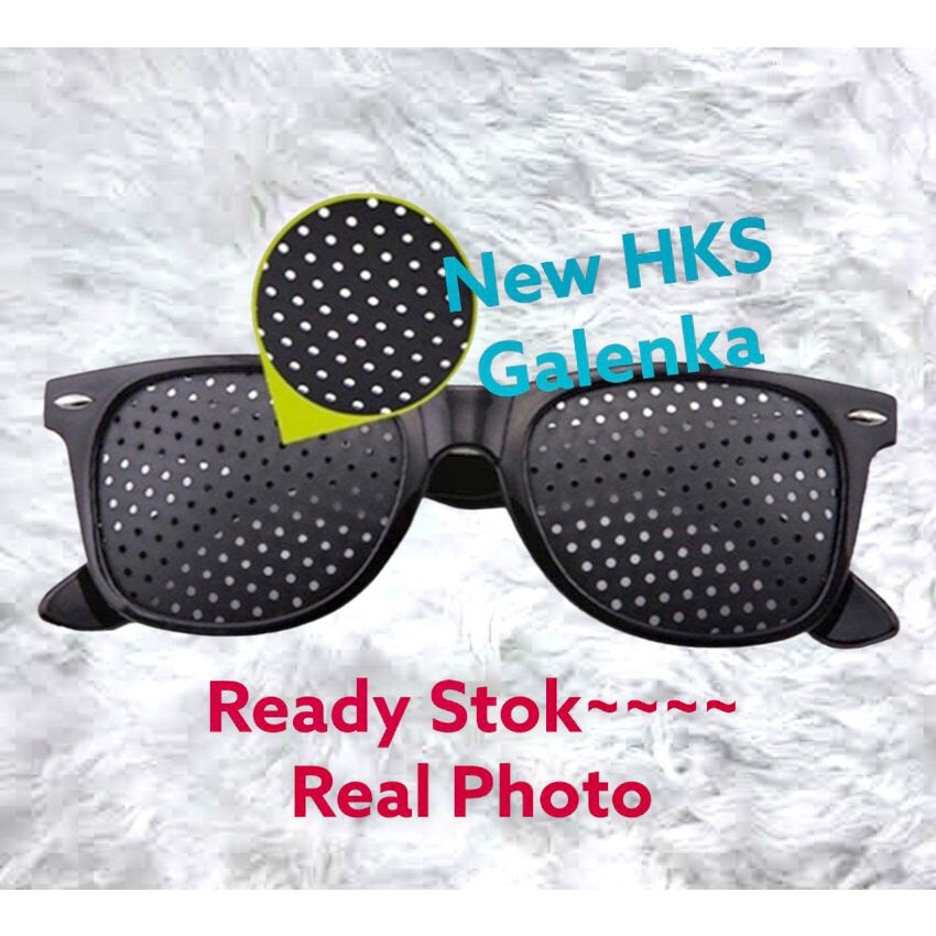 Jual Kacamata Terapi Anti Myopia Pin Hole Glasses Titik Lubang Kaca ...