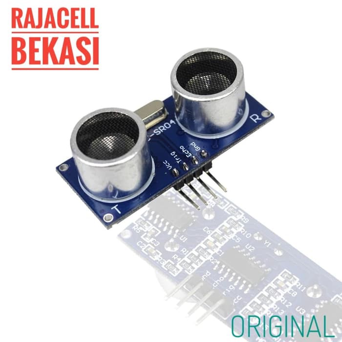 Sensor Ultrasonic HC-SR04 Sensor Jarak SR04 for Arduino | Shopee Indonesia