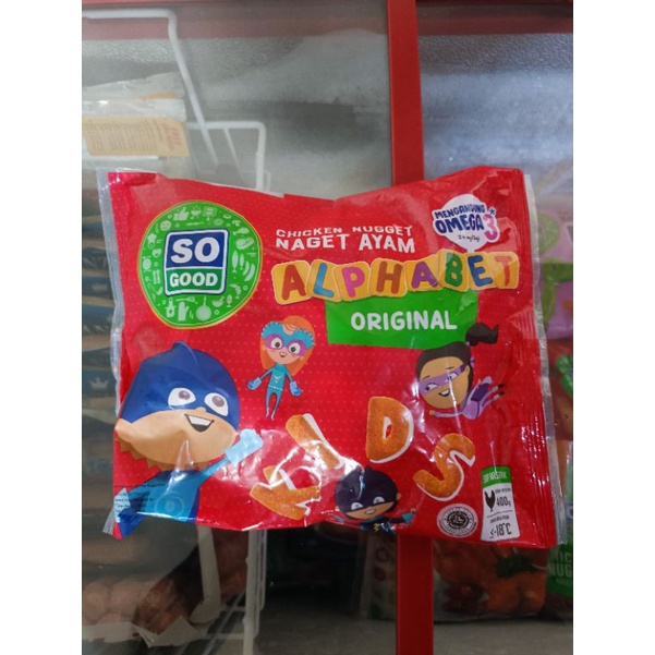 Jual So good nugget alphabet 400 gr Indonesia|Shopee Indonesia