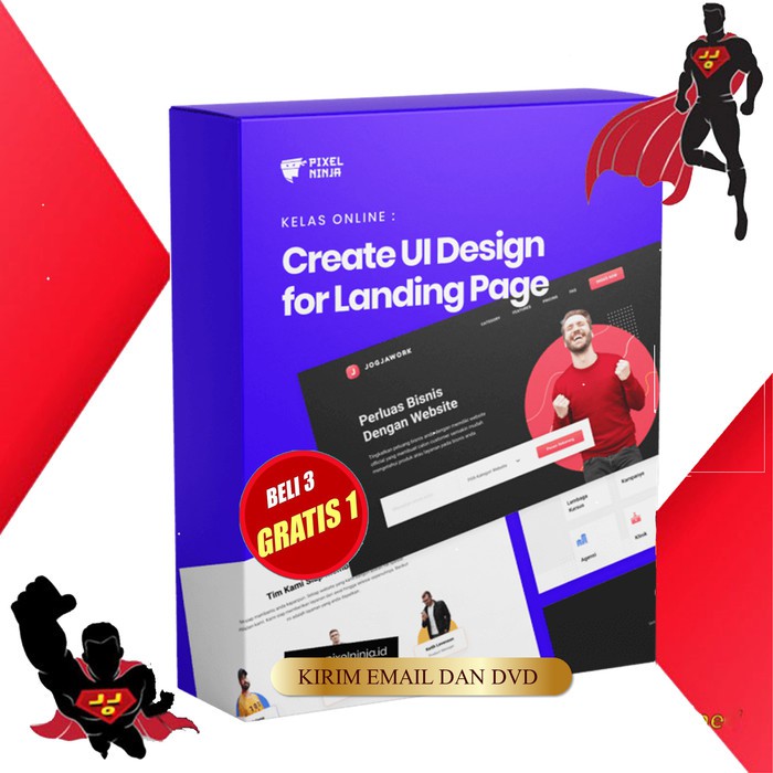 Kelas Desain UI untuk Landing Page PXL Ninja jkt | Shopee Indonesia