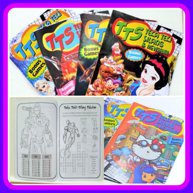 Jual Buku TTS Anak / Teka Teki Silang Anak / Buku Edukasi / Buku ...
