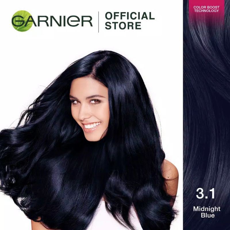 Jual Garnier Hair Color - 3.1 Midnight Blue (Cat / Pewarna Rambut ...