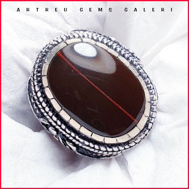 Jual Batu Akik Kendit Garis Merah. batu gambar batu pancawarna batu ...