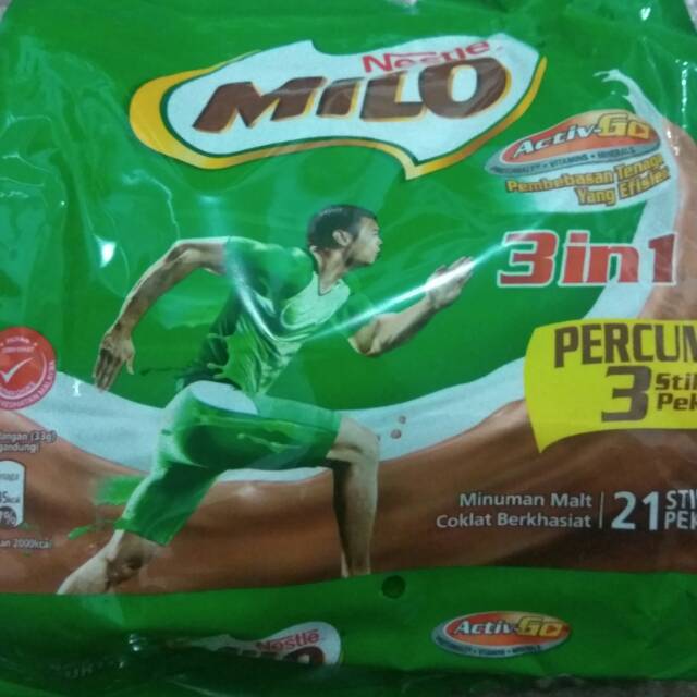 Jual Milo Malaysia 3 in 1 21stick | Shopee Indonesia
