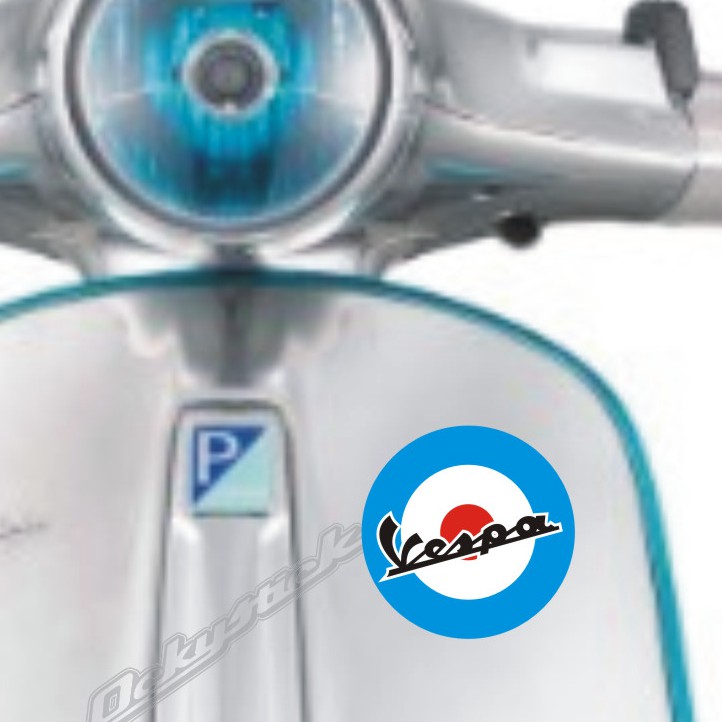 Jual Cutting sticker VESPA CIRCLE stiker vespa | Shopee Indonesia