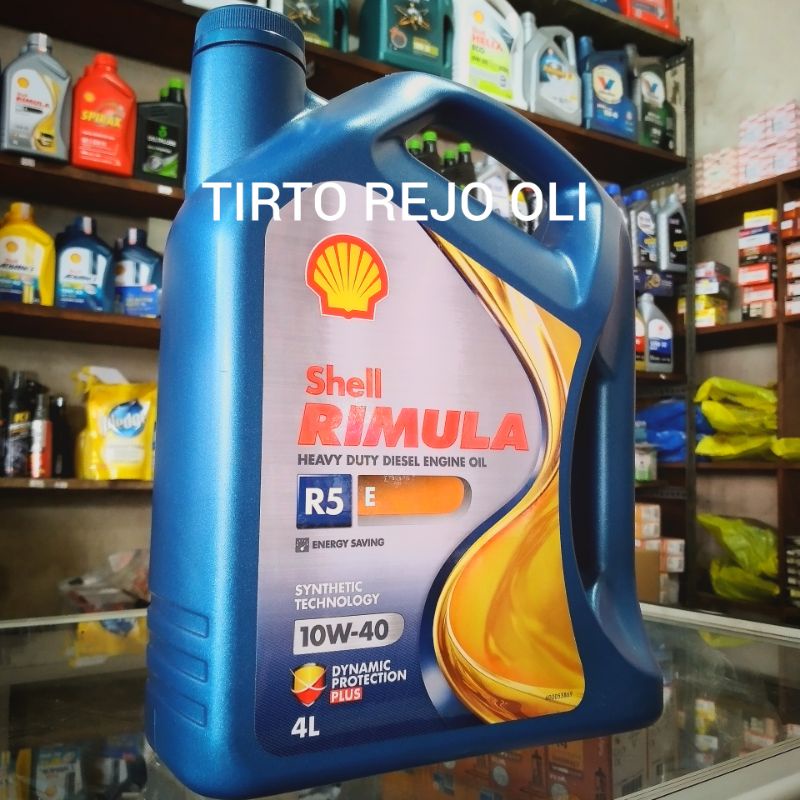 Jual SHELL RIMULA R5E 10W-40 HEAVY DUTY DIESEL ENGINE OIL | Shopee Indonesia