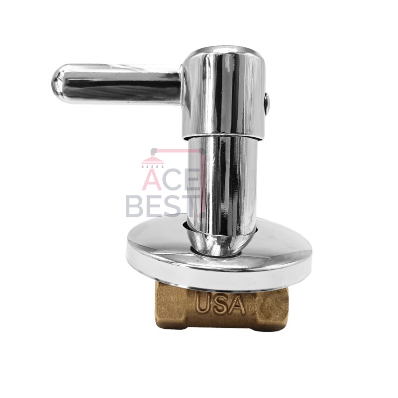 Jual Stop Kran Tanam Shower Kran Dinding Stainless JS-61 | Shopee Indonesia