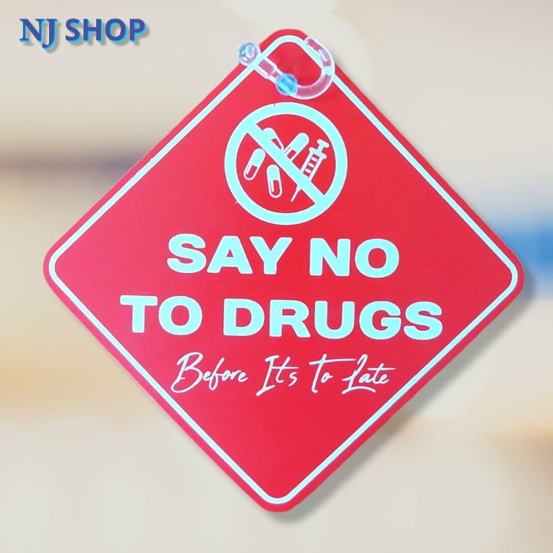 Jual [Signage] - SAY NO TO DRUGS | Shopee Indonesia