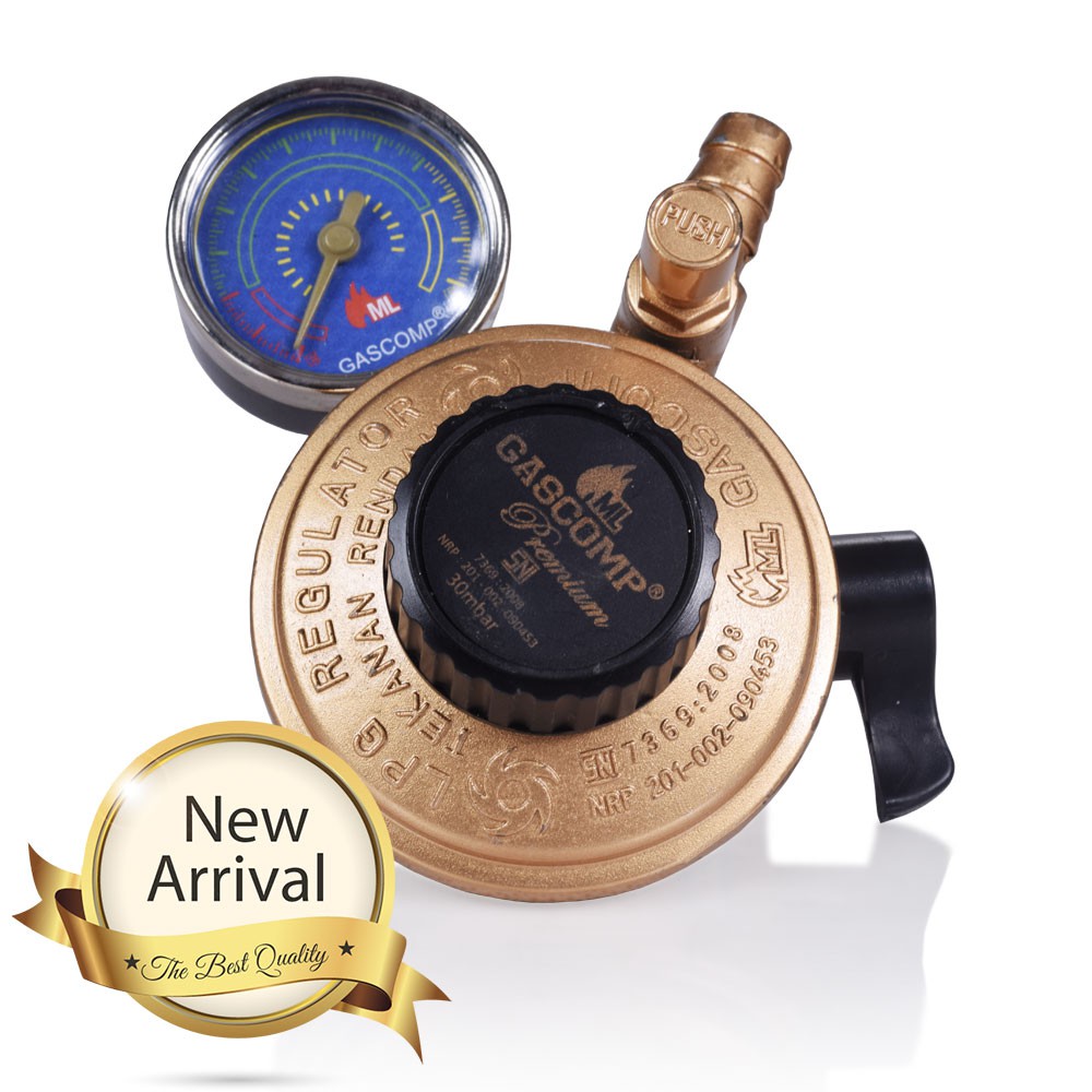 Jual GasComp - Regulator Gas Premium GRP-2D | Shopee Indonesia