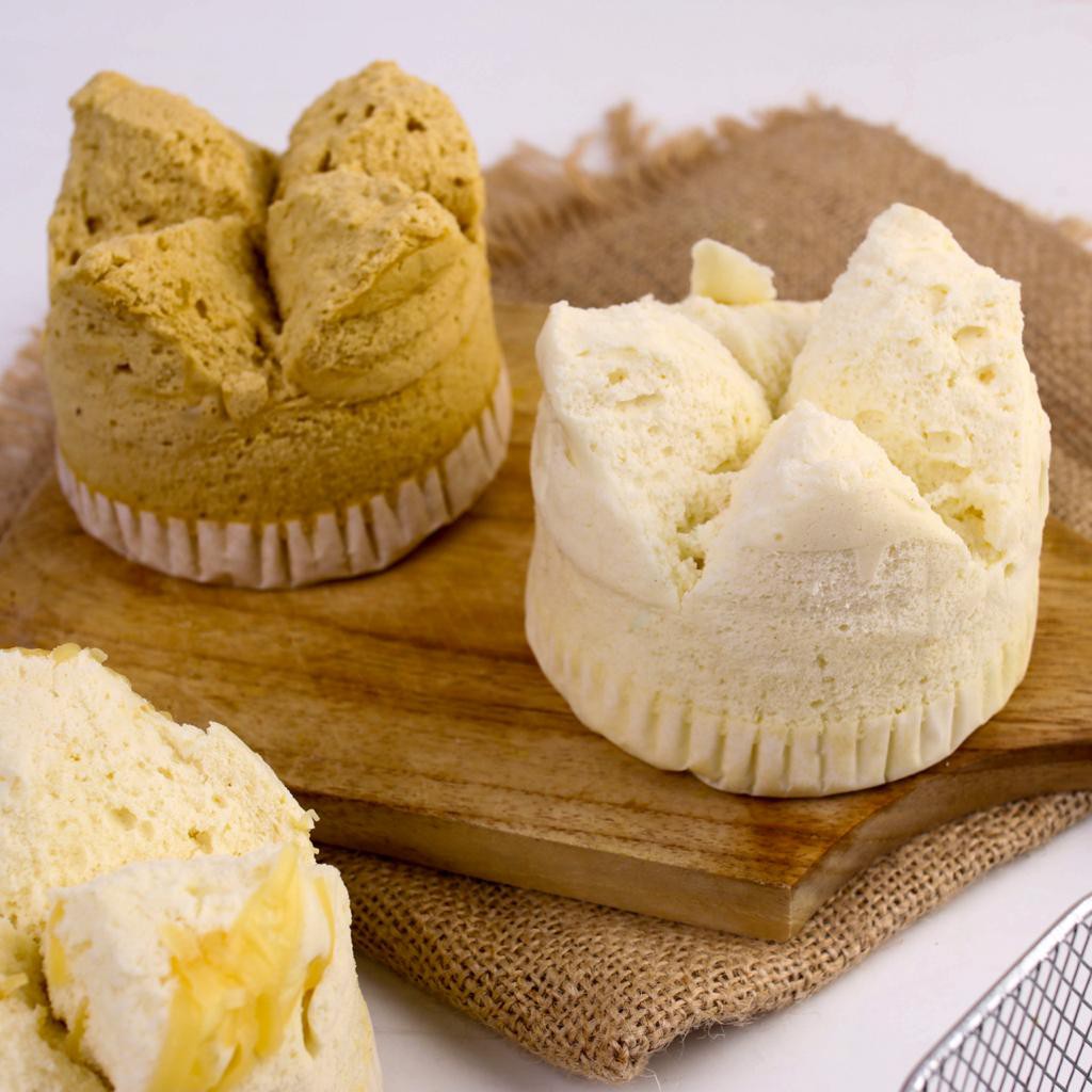 Steam | Roti Kukus | Vanilla | Mocha | Cheese | Chocolate Chip | Pandan ...