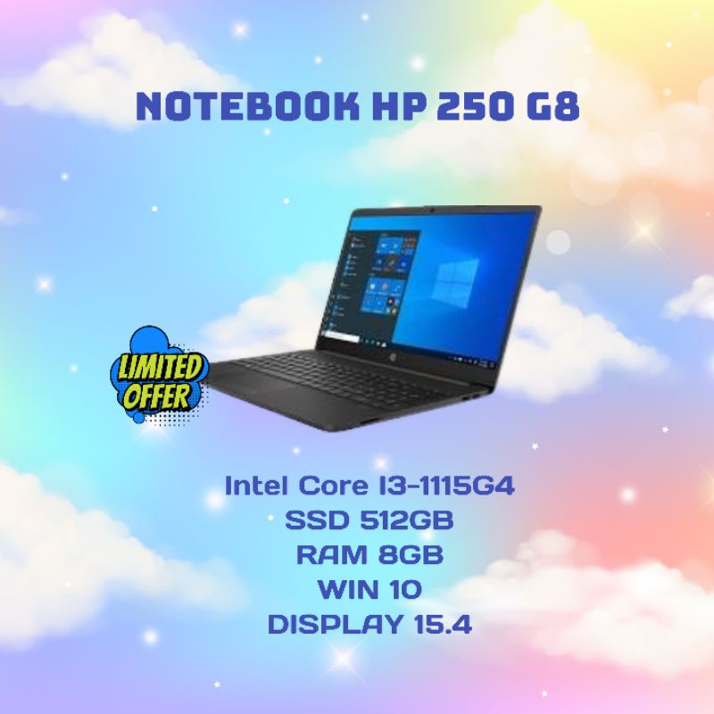 Jual NOTEBOOK HP 250-G8 NEW SERIES | Shopee Indonesia