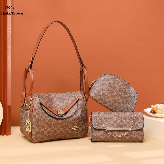 Jual Tas Coach Lindy 3in1 Shoulder Bag 1390 Semi Premium | Shopee Indonesia