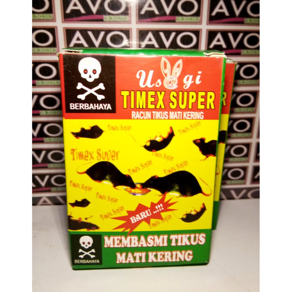 Jual Umpan Racun Tikus TIMEX SUPER Ampuh Basmi Tikus Mati Kering ...