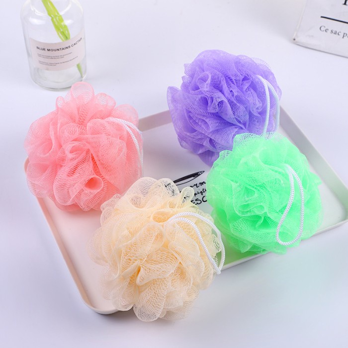 Jual Spons Mandi Jaring Sabun Gosok Sikat Badan Shower Puff | Shopee ...