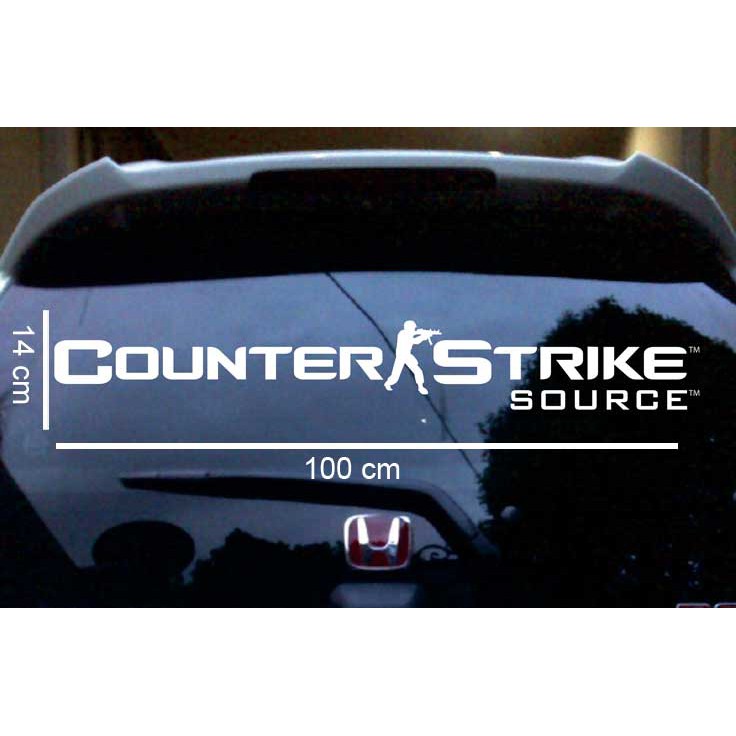 Jual Sticker/Stiker Mobil Logo Counter Strike | Shopee Indonesia