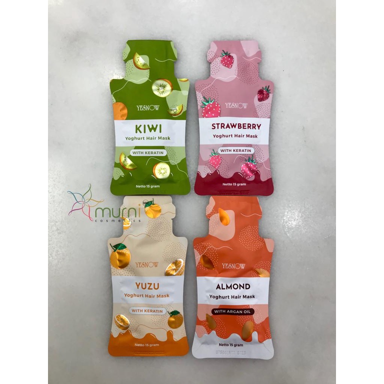 Jual YESNOW YOGHURT HAIR MASK 15GR | Shopee Indonesia
